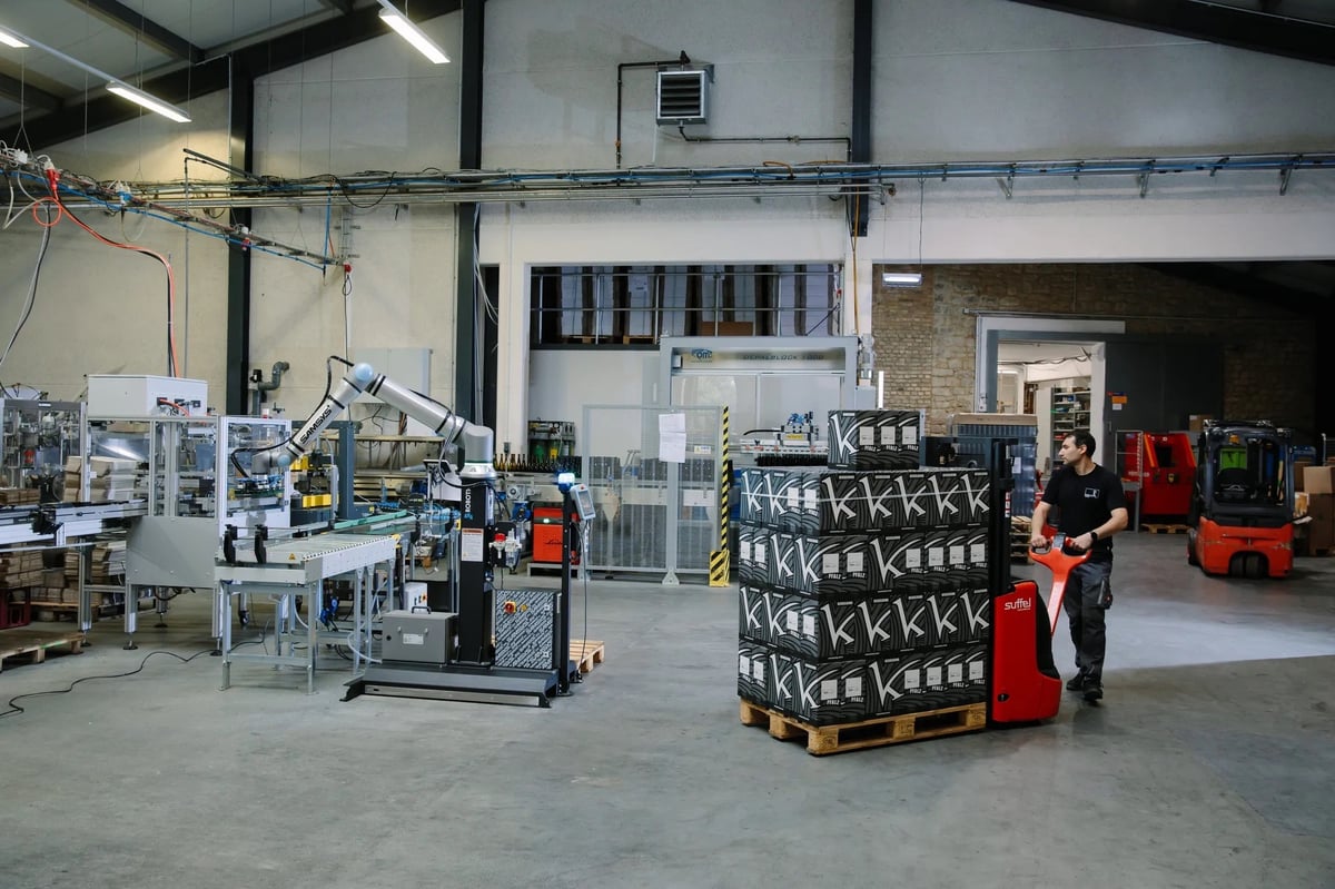 The Future of Beverage Palletizing; Inside Raumland's Successful Cobot ... The Future of Beverage Palletizing; Inside Raumland's Successful Cobot ...